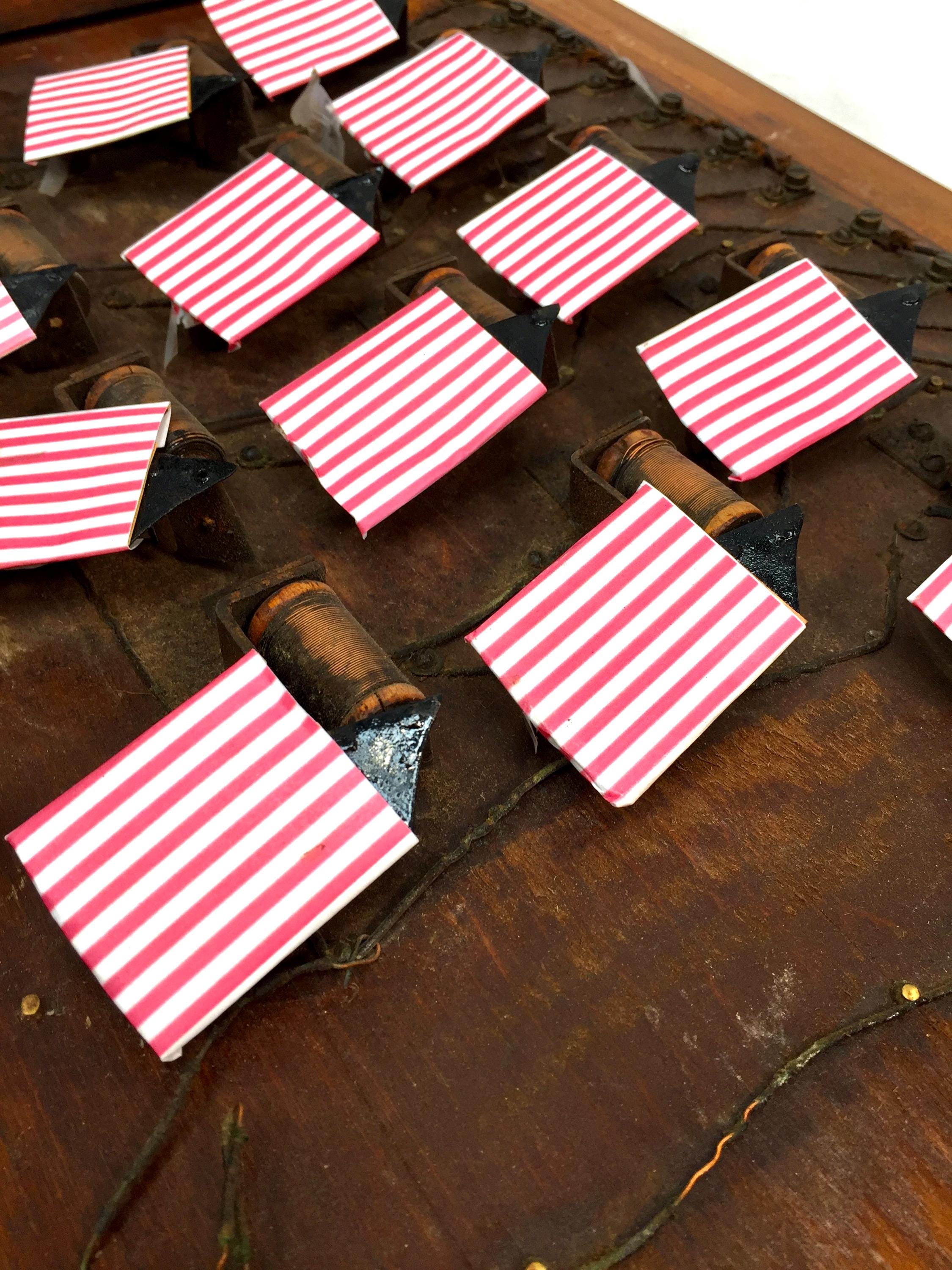 Antique Large Sized Wooden Servants Bell Board / Butlers Call Indicator ...