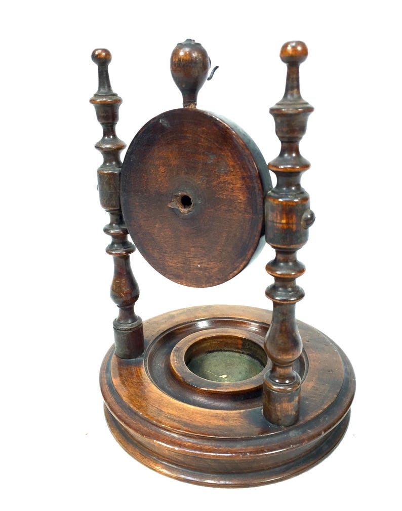 Victorian Wooden Mahogany Pocket Fob Watch Stand C.1850 / Antique ...