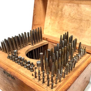 Vintage Watch Makers Staking Tool Kit / Set Boxed / Antique Horologist ...