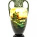 Antique Pair of Czechoslovakia Pottery Vases / Vase Showing Dutch ...