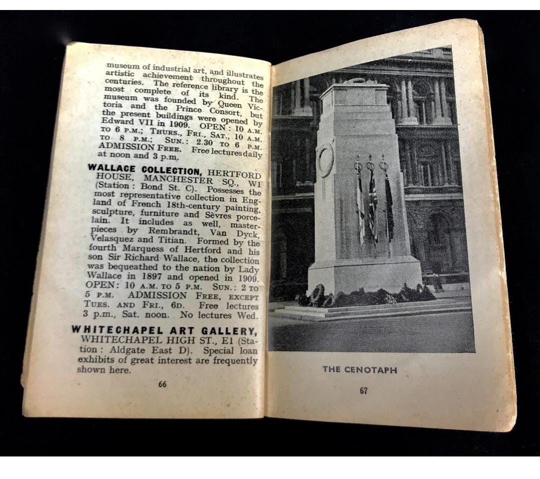 Alexander Gross - the Ideal Guide to London Map Book 1943 / Home Office ...