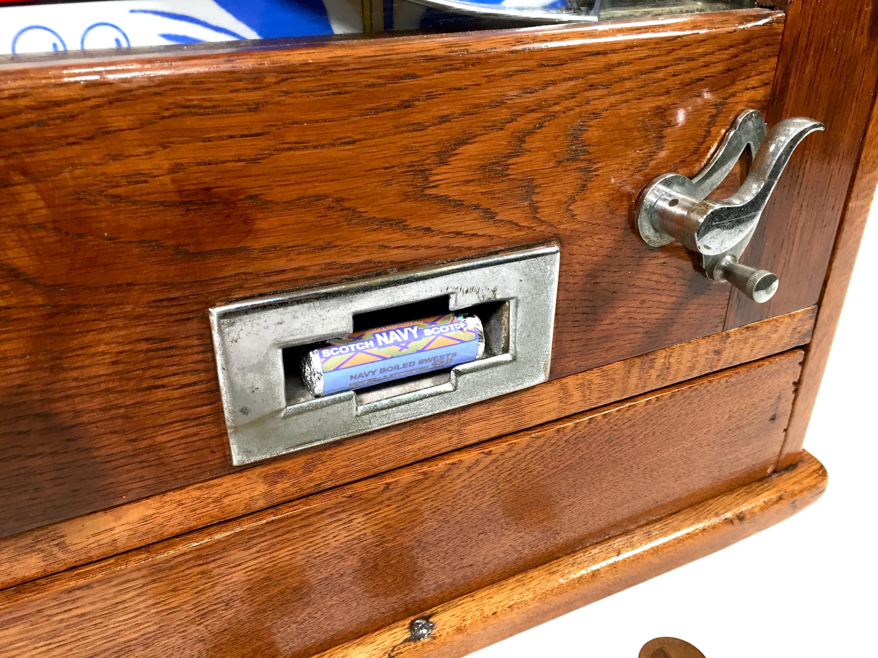 Antique 1960s Oliver Whales Win a Navy Scotch Arcade Coin Operated ...