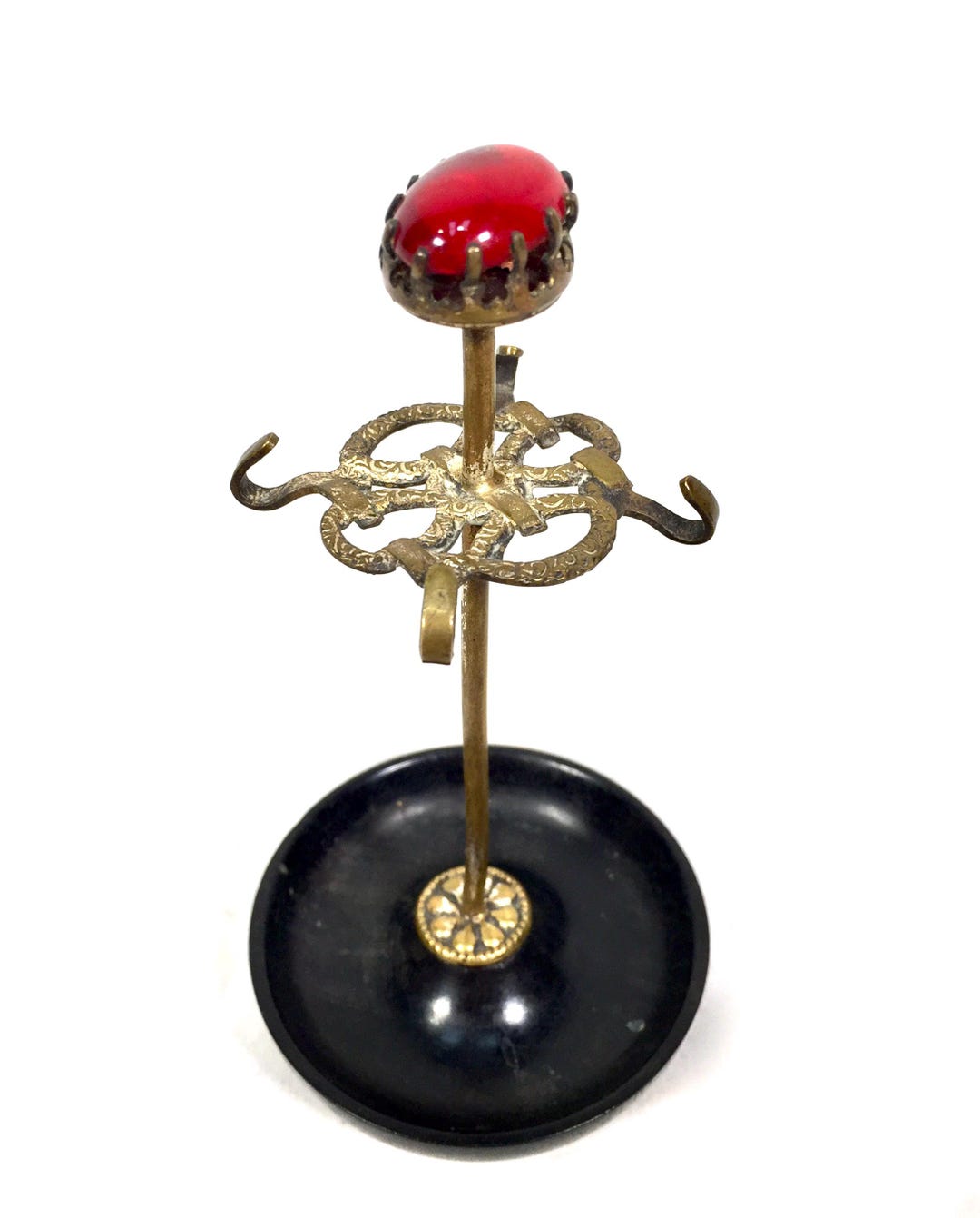 Antique Edwardian Hat Pin Display Stand / Jewellery Earring Rack / C ...