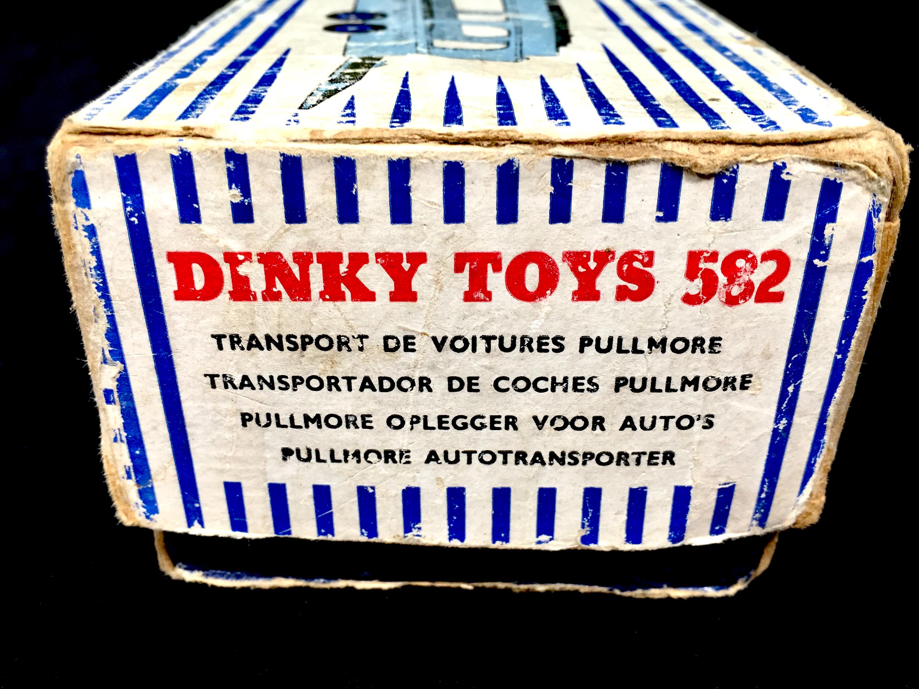Vintage 1950s Dinky Bedford Pullmore 582 Car Transporter / Toy ...