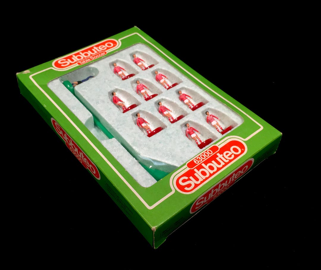 Vintage Subbuteo 63000 Wales Team Set Complete Box of Player Figures - Etsy
