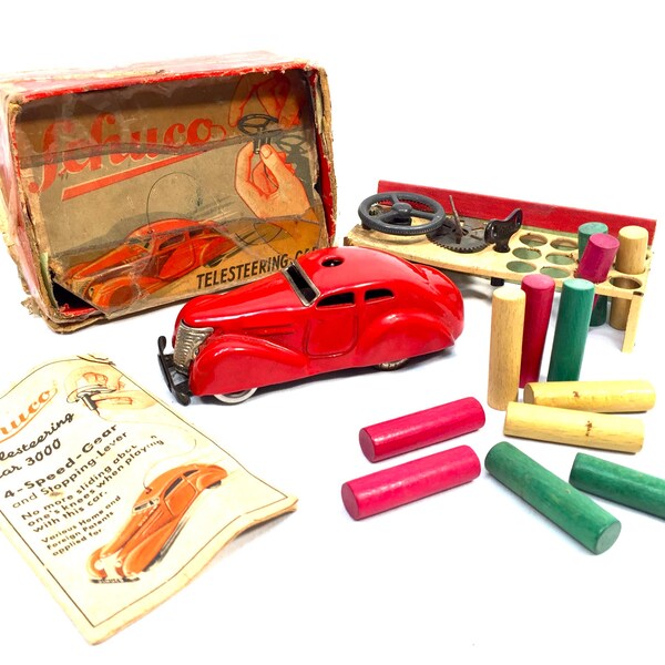 Antique German Toy Cars - Etsy