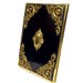 Antique 19th Century Lacquered Blotter Notepad With Brass Decorative ...