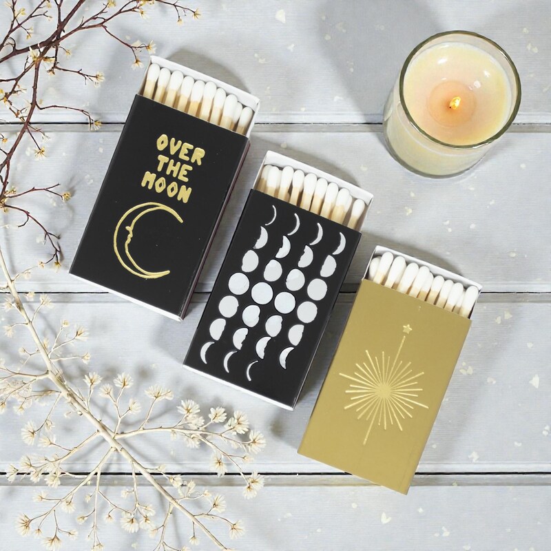Matchbox Candle Set - Etsy