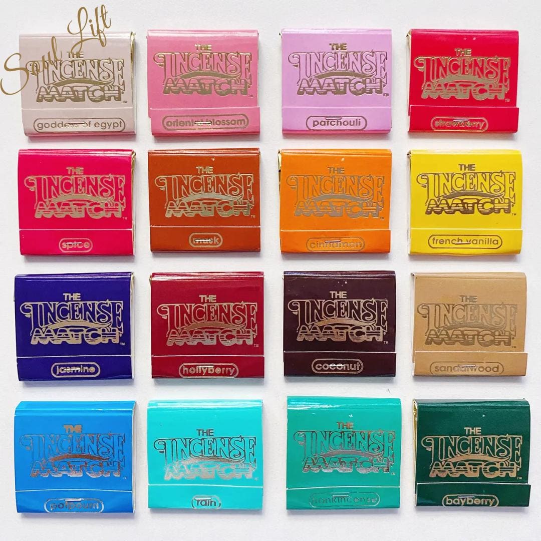 Incense Match, Incense Matches, Scented Matches, 16 Scents, Bathroom ...