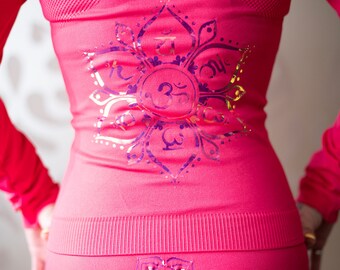 Hot Pink Yoga Pants | Etsy