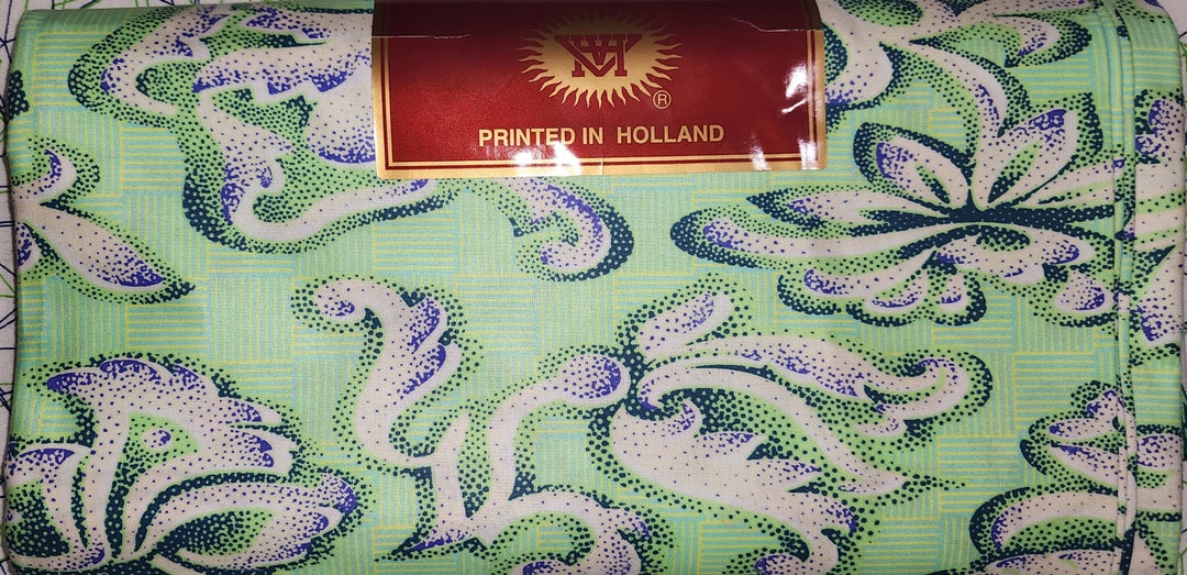 African Print| Vlisco Java| Quality Fabric|african Wax|100% Cotton - Etsy