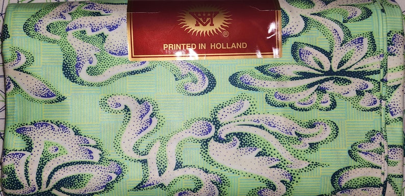 African Print| Vlisco Java| Quality Fabric|african Wax|100% Cotton ...