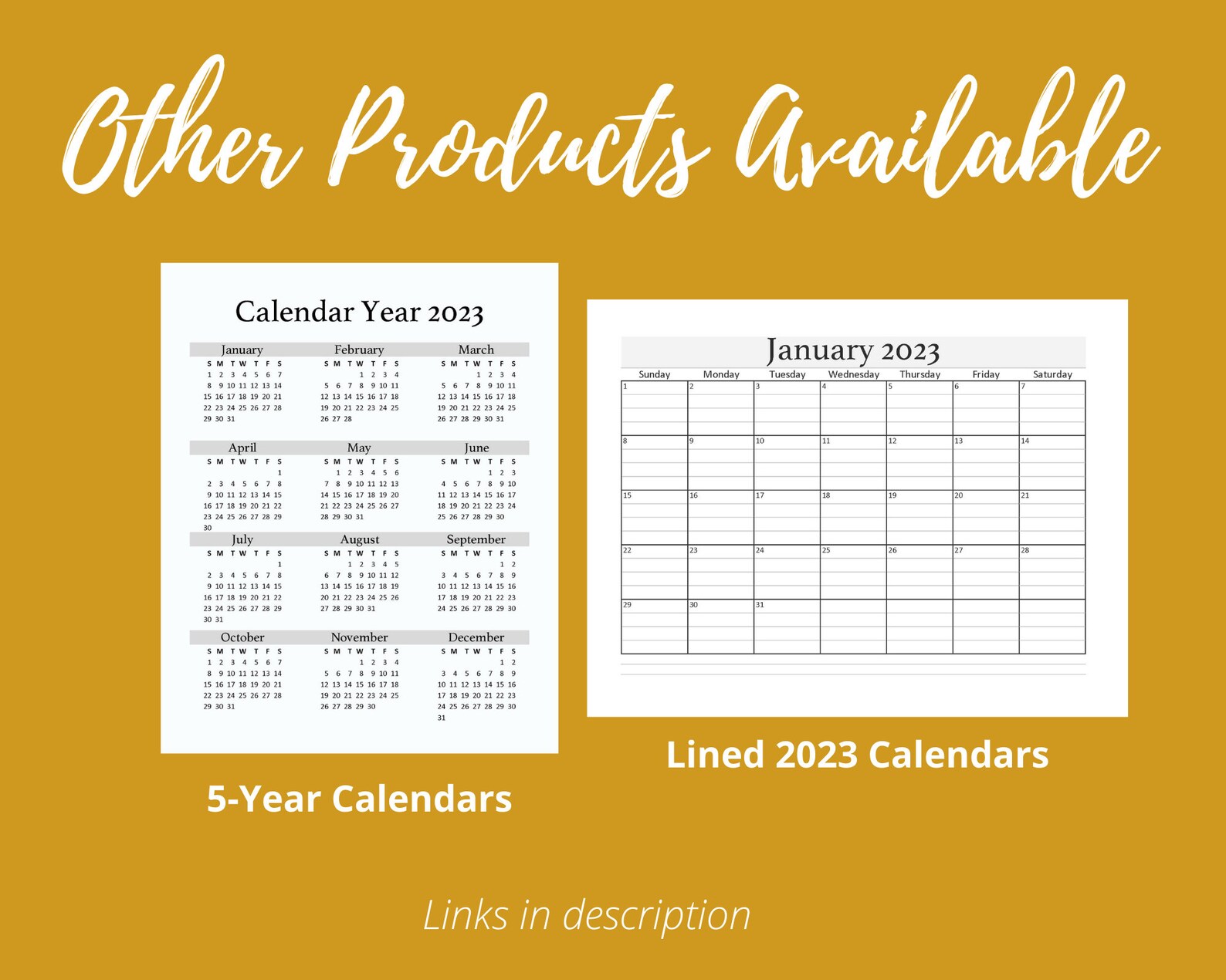 Perpetual Lined Calendar Printable 365 Day Birthday and - Etsy UK