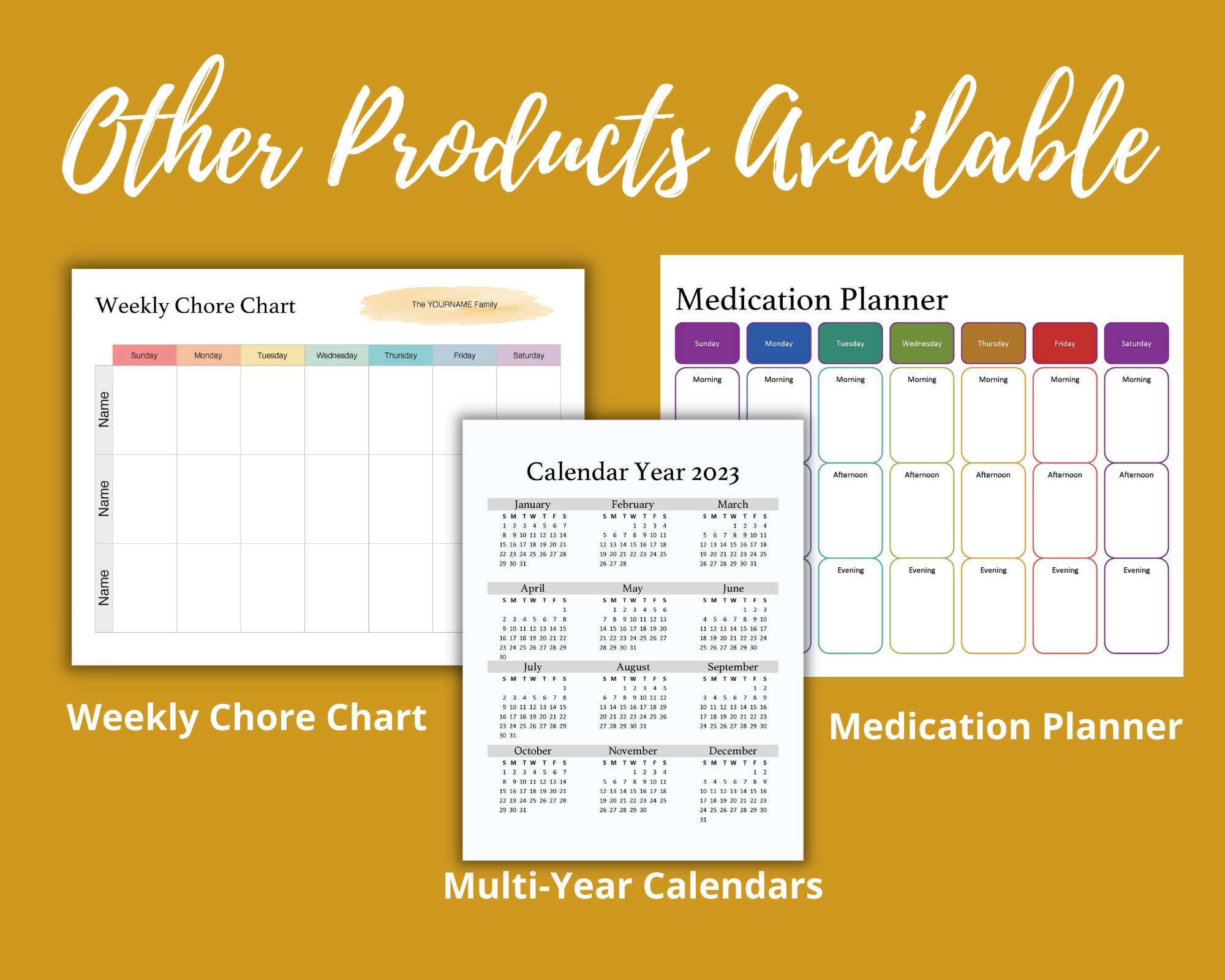Printable Days at a Glance, 365 Day Calendar, Year at a Glance ...