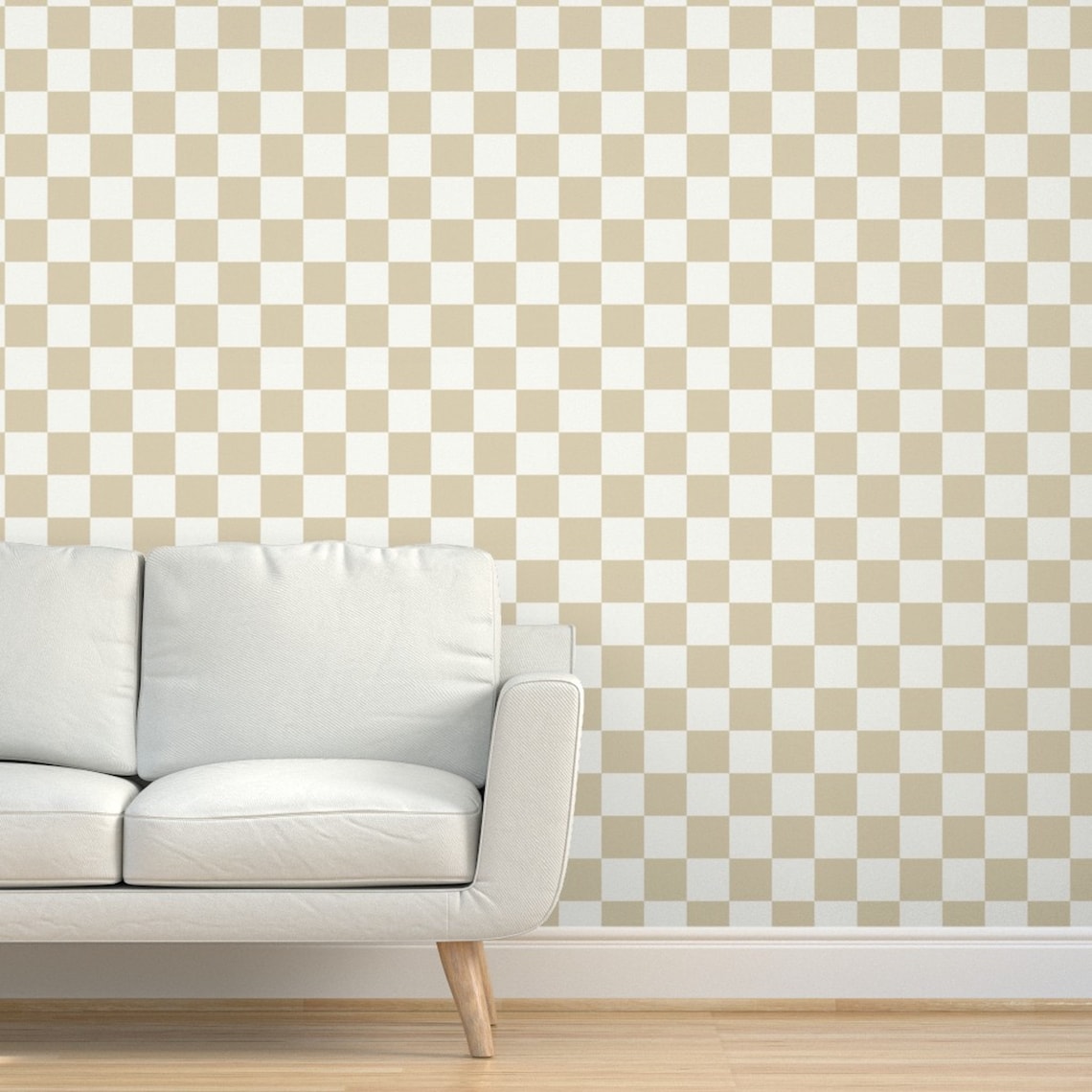 Wallpaper Green Checkerboard, Checkered Wallpaper Removable, Minimalist ...