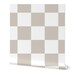 Checkered Wallpaper Neutral, Neutral Wallpaper Living Room, Boho ...