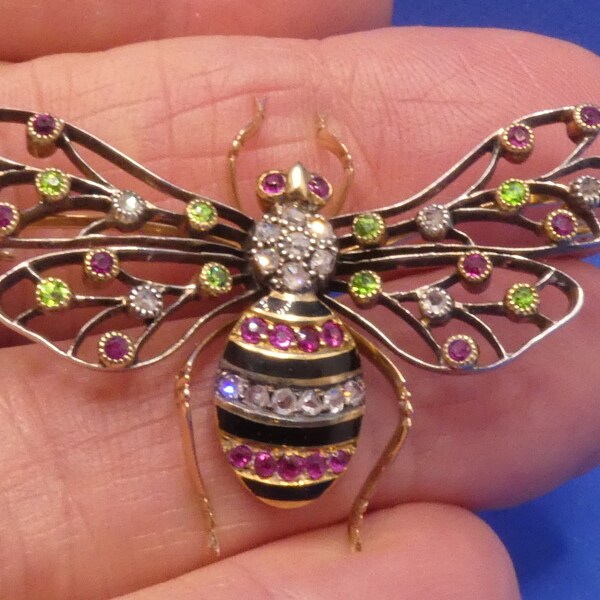 Bumble Bee Brooch - Etsy