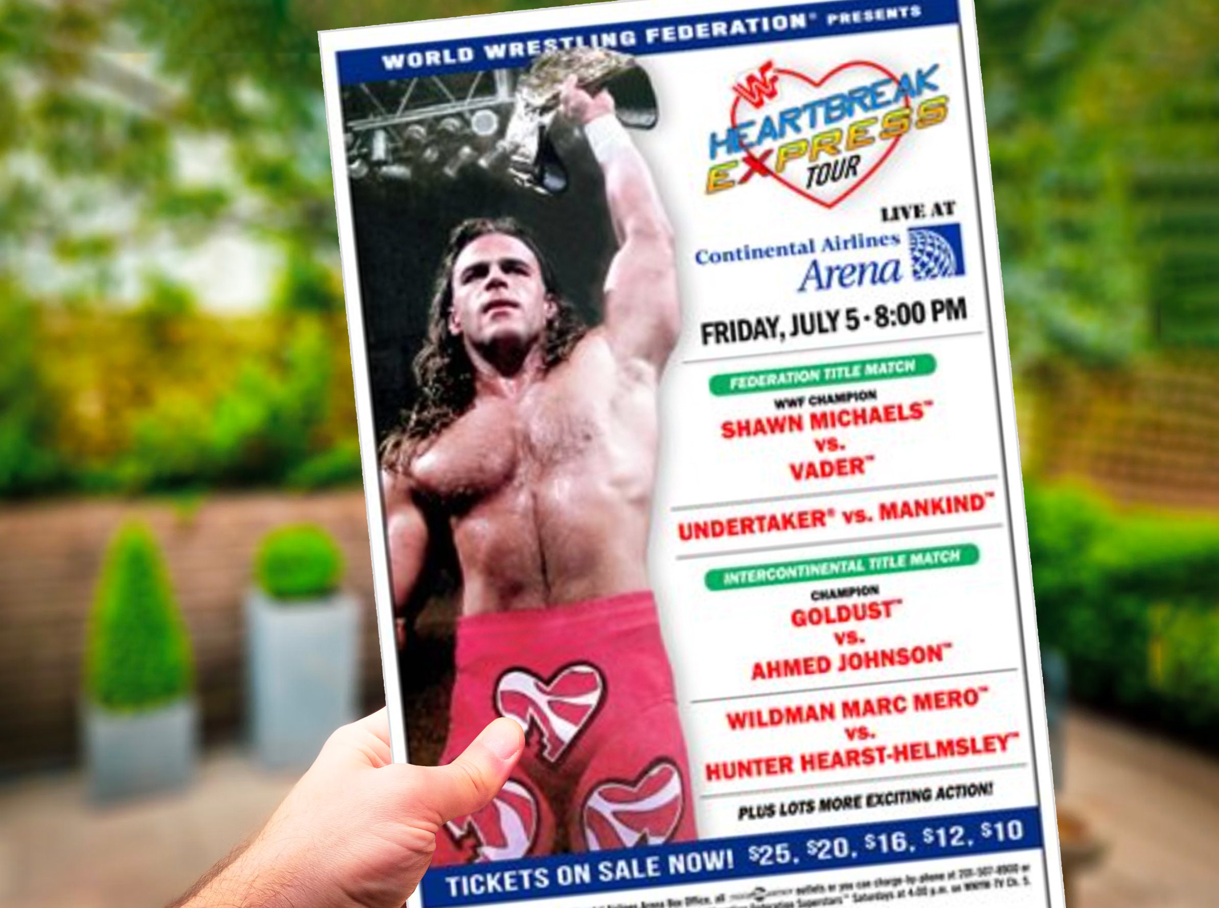 Custom WWF Poster Event Advertisement 12x18 Poster WWE, AEW Pro ...