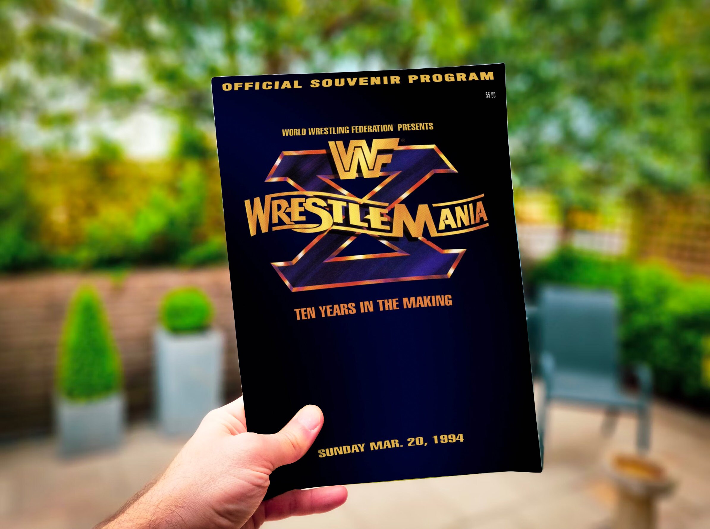 Wrestlemania Program for sale| 83 ads for used Wrestlemania Programs