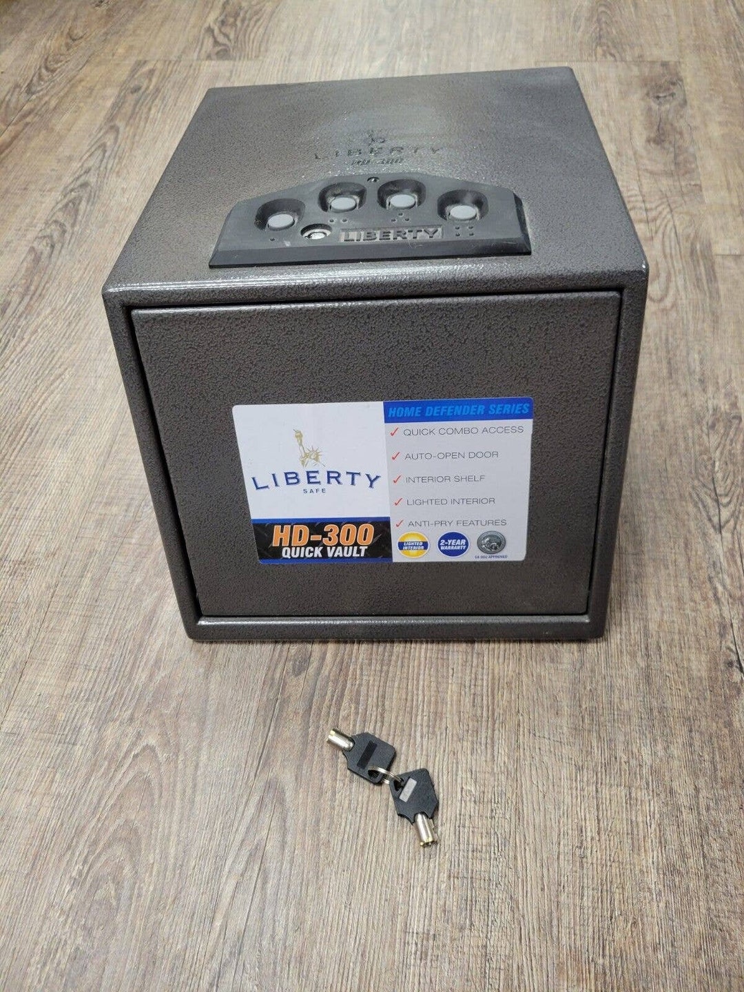 Liberty HD-300 Quick Vault Gun Safe Box for Firearms and - Etsy