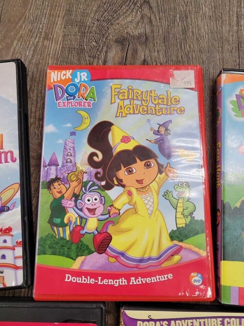 Dora the Explorer Nickelodeon 2000s Lot of 5 Dvds Boots Map Adventure ...