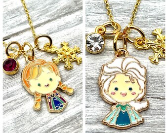 Frozen Elsa Necklace - Etsy