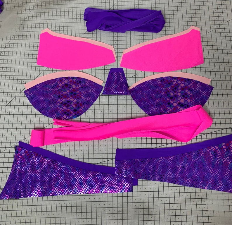 PDF Sewing Pattern Underwire Top Bra, Bikini, Swimwear, Resortwear, XS ...