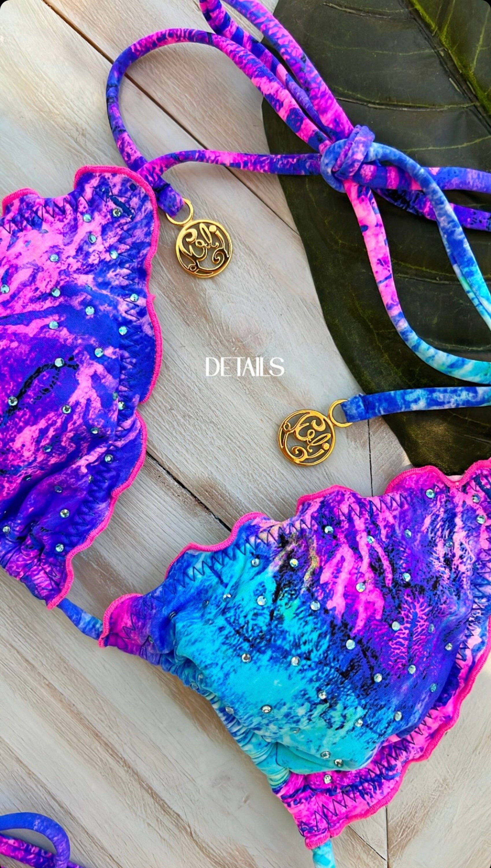 Pdf Bikini Pattern Kayla Ruffle Triangle Bikini Top Pdf Pattern