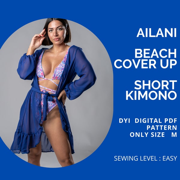 Sarong Sewing Pattern - Etsy