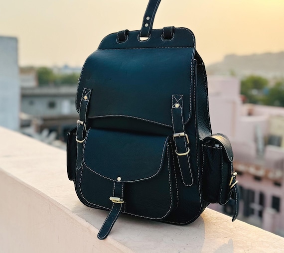Full Grain Leather Backpack Leather Backpacks Bag Rucksack Backpacks Laptop Bag Buffalo Leather Backpack Shoulder Backpack Bag Men Etsy Ireland