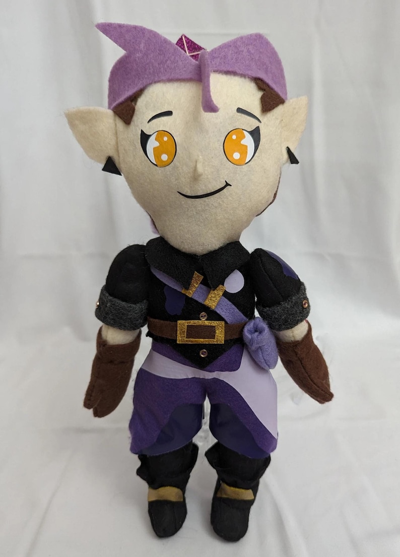 The Owl House Future Amity Inspired Plush Doll - Etsy
