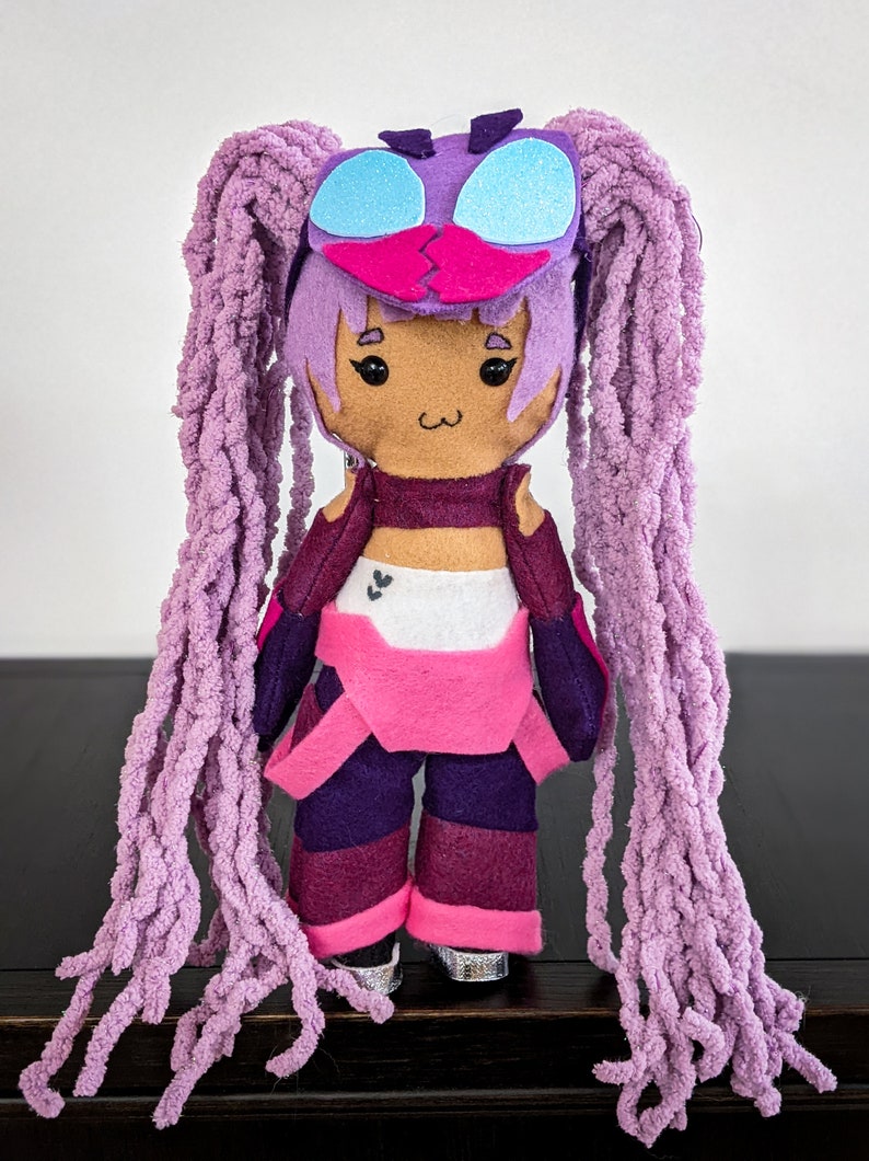 She-ra Entrapta Inspired Plush Doll posable Hair Version - Etsy