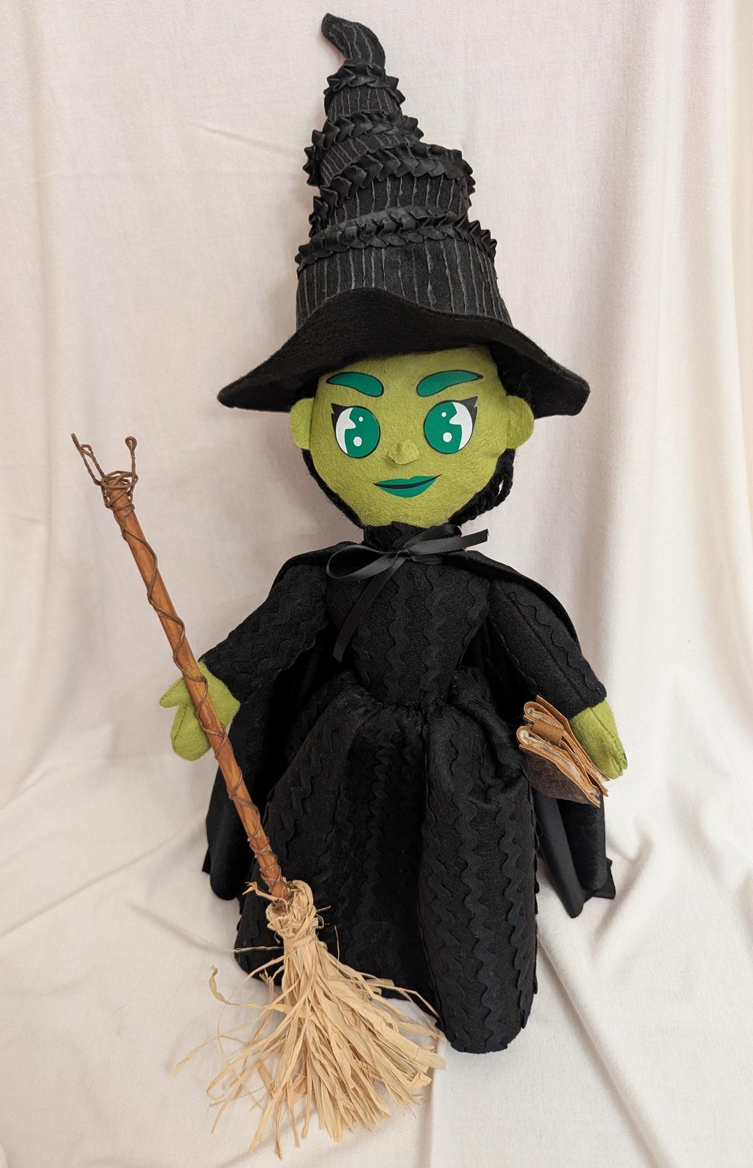 Wicked Elphaba Inspired Plush Doll - Etsy