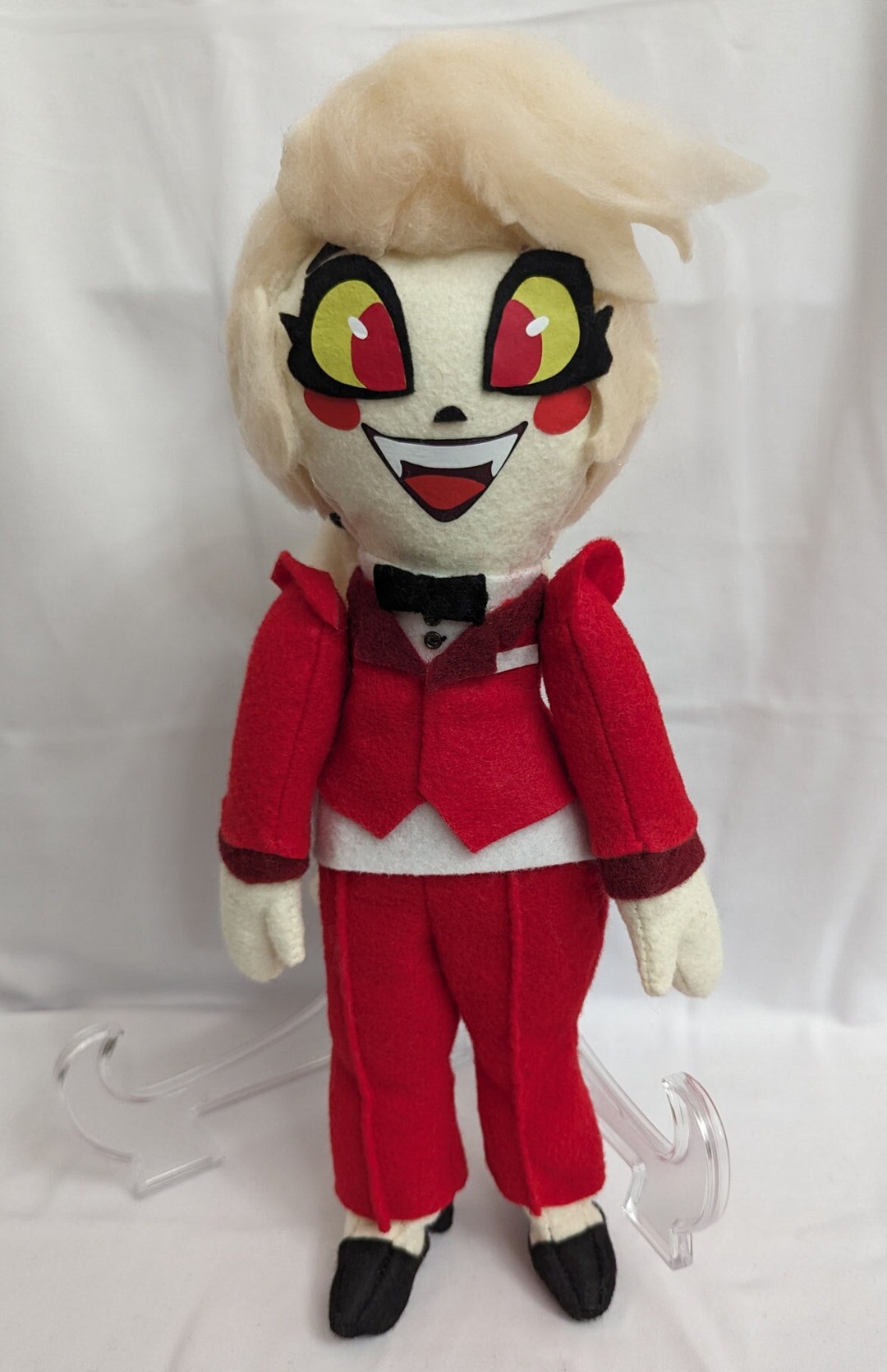 Hazbin Charlie Inspired Plush Doll MADE TO ORDER - Etsy