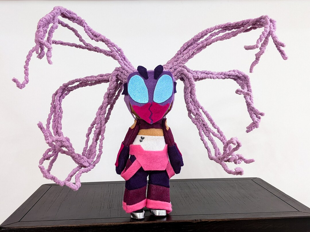 She-ra Entrapta Inspired Plush Doll posable Hair Version - Etsy