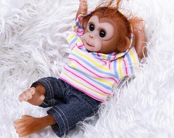 Realistic Monkey Doll | Etsy