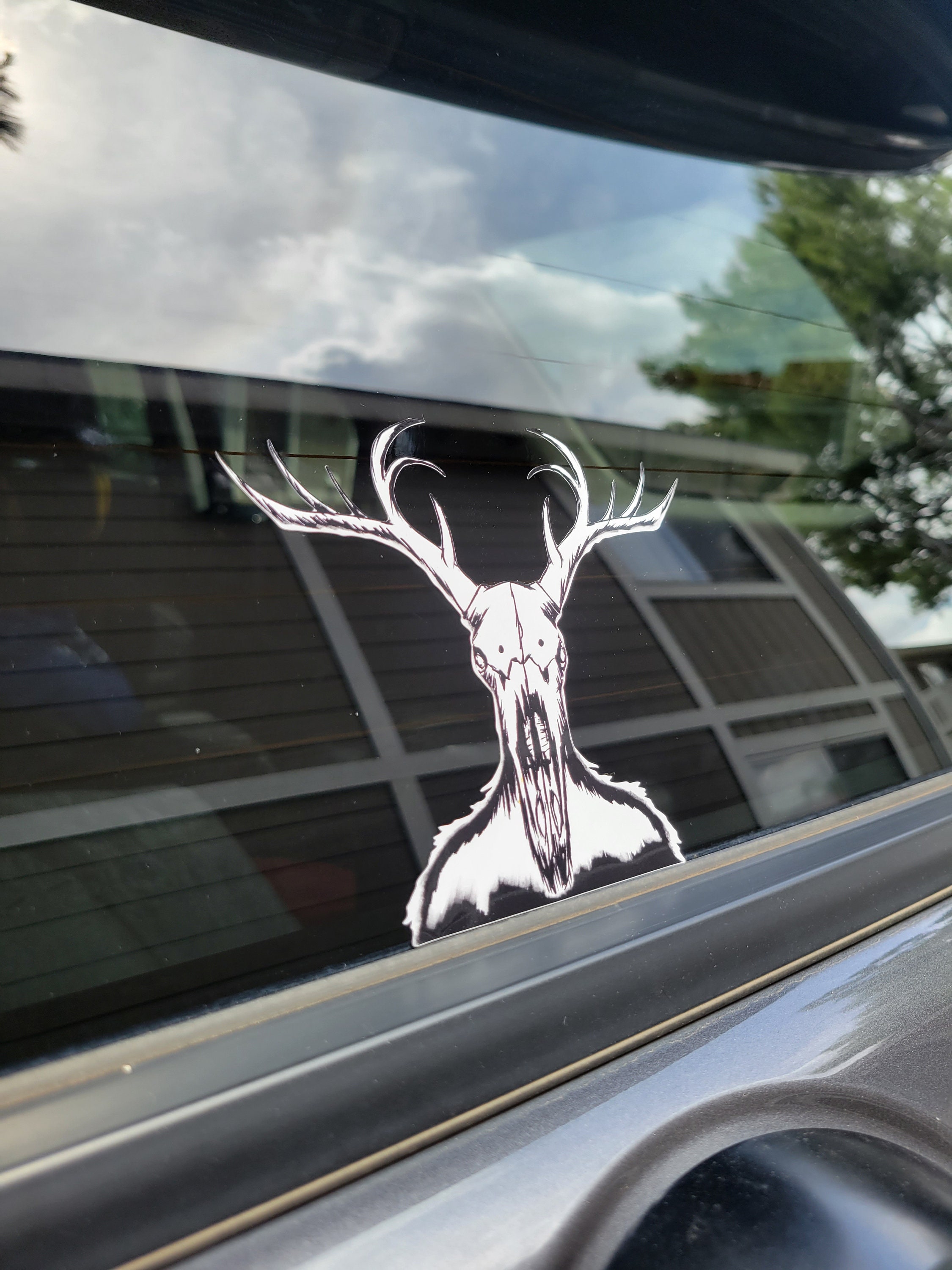 Cryptid Sticker Pack Mothman Wendigo Flatwoods Monster Waterproof Decal ...