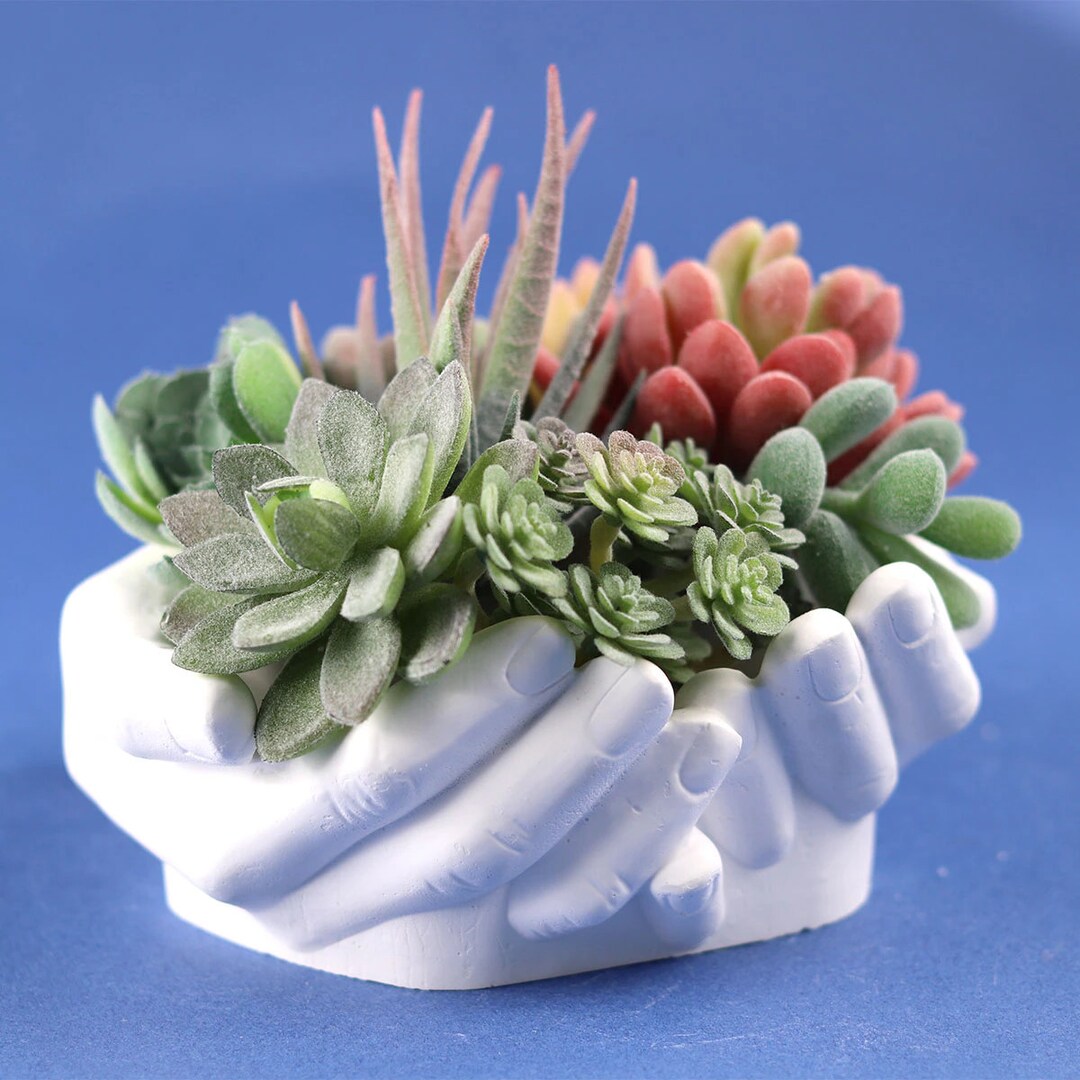 Hands Silicone Mould, Candle Mold, Ceramis Mould, Handmade Resin Art ...