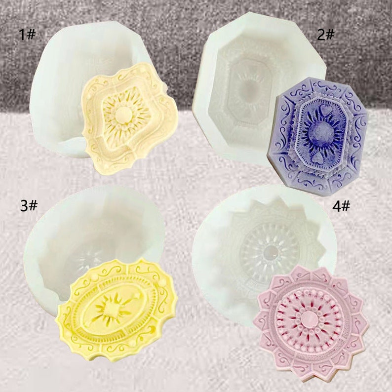 Flower Pattern Mold Soap DIY Handmade Soap Making 1 Cavity - Etsy