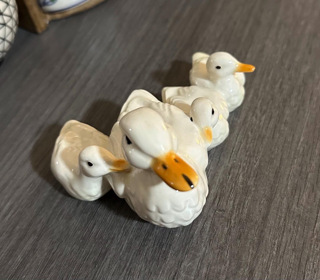 Vintage Goebel W Germany Duck Duckling Family Figurine 32 040 - Etsy