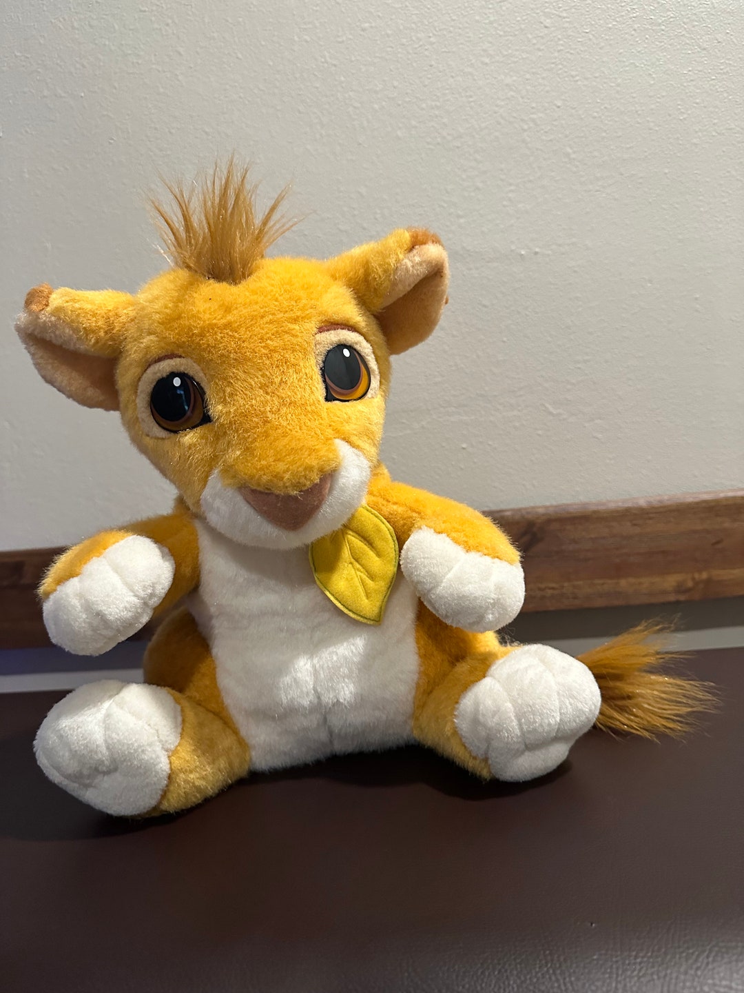 Vintage 1993 Disney the Lion King Talking Simba Plush TESTED 5 Phrases ...