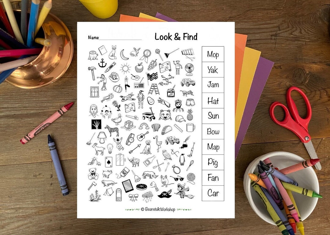 CVC Look & Finds 3 Pack - Etsy