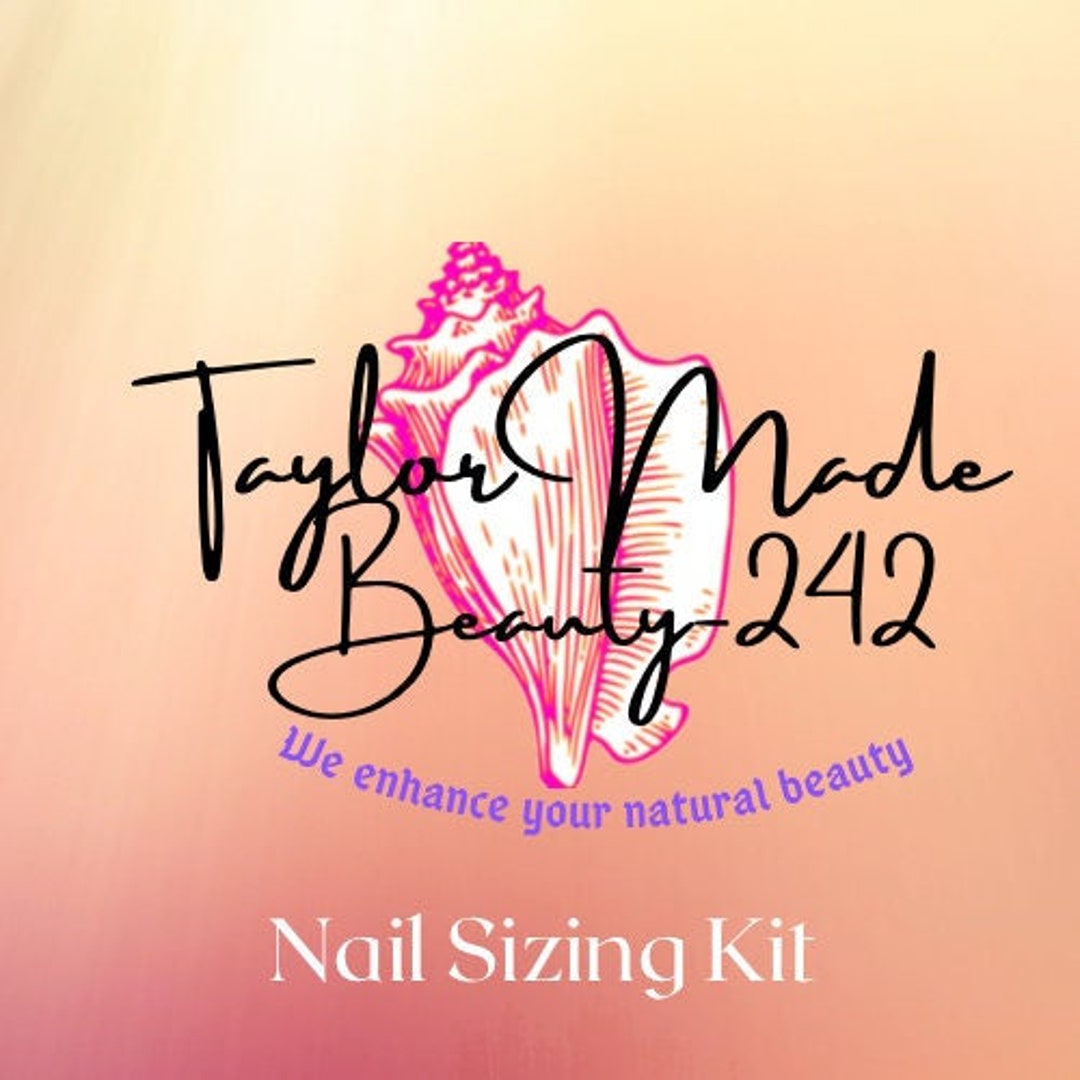 Nail Sizing Kit Press on Nails Sizing Kit Custom Nails Coffin Square ...
