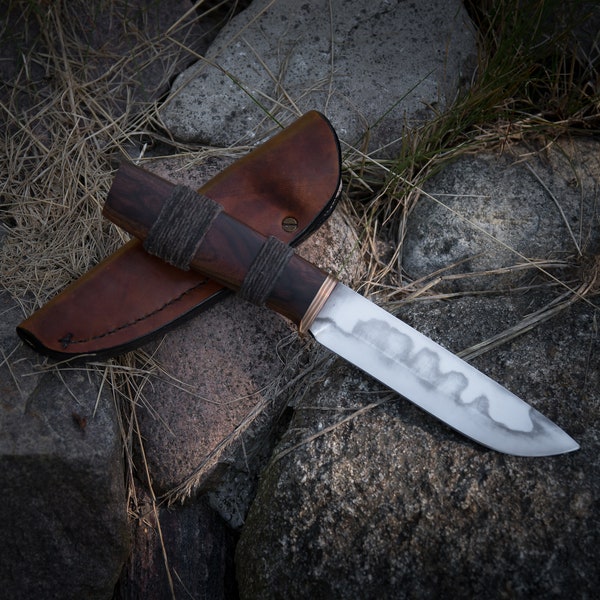 Hand Forged Knife - Etsy