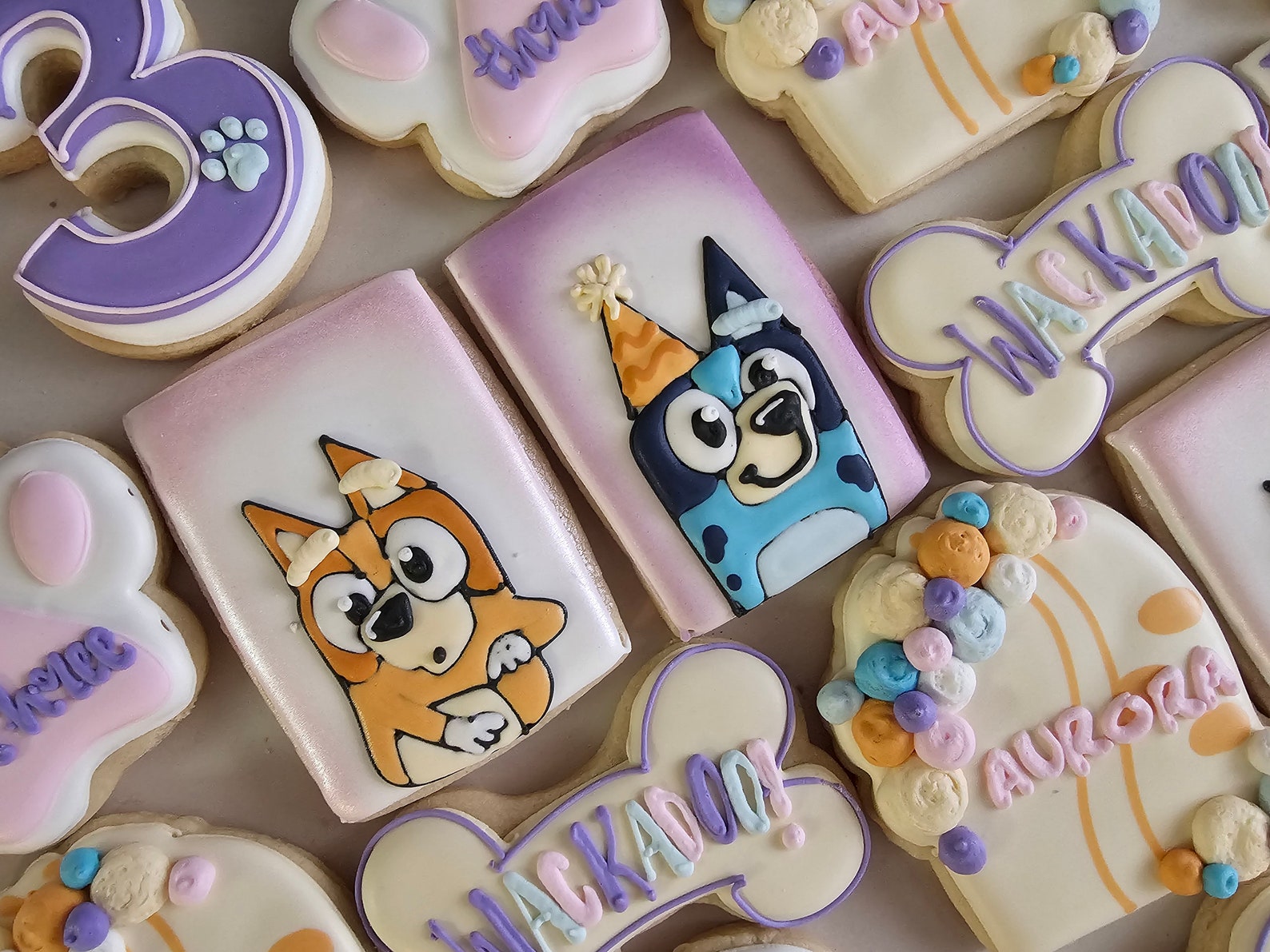 Bluey Inspired Sugar Cookies - Etsy