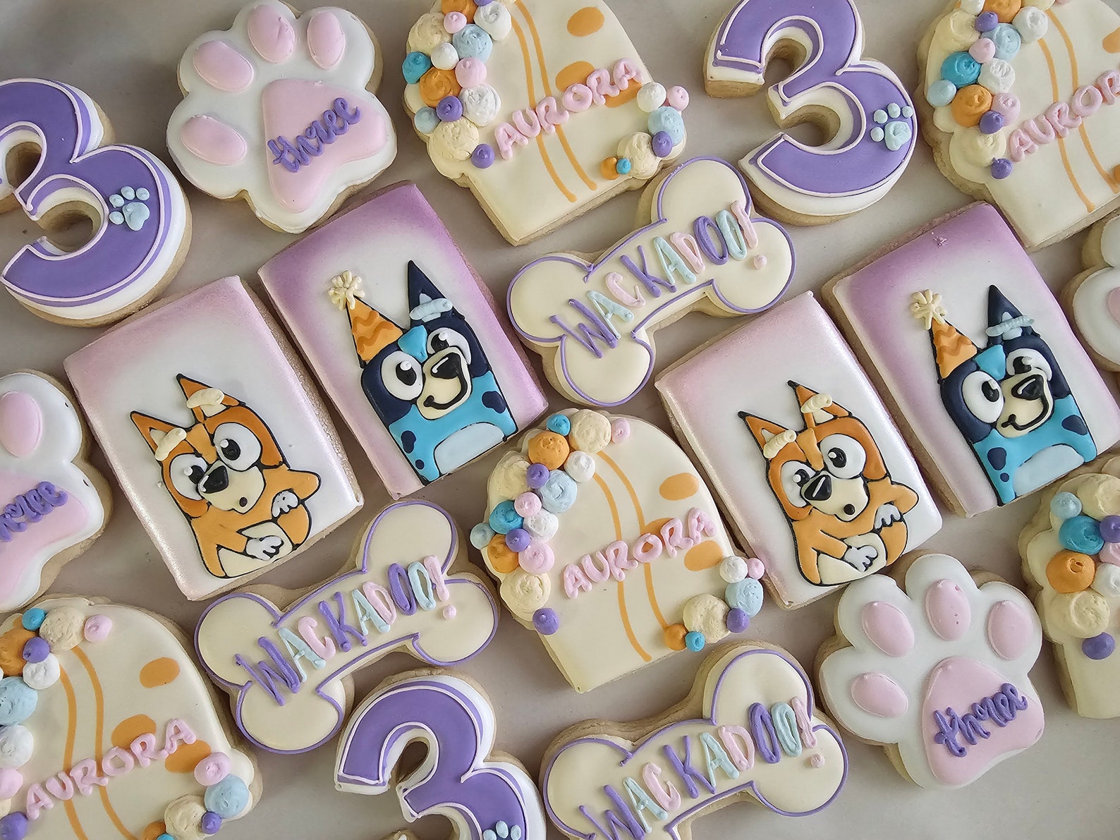 Bluey Inspired Sugar Cookies - Etsy