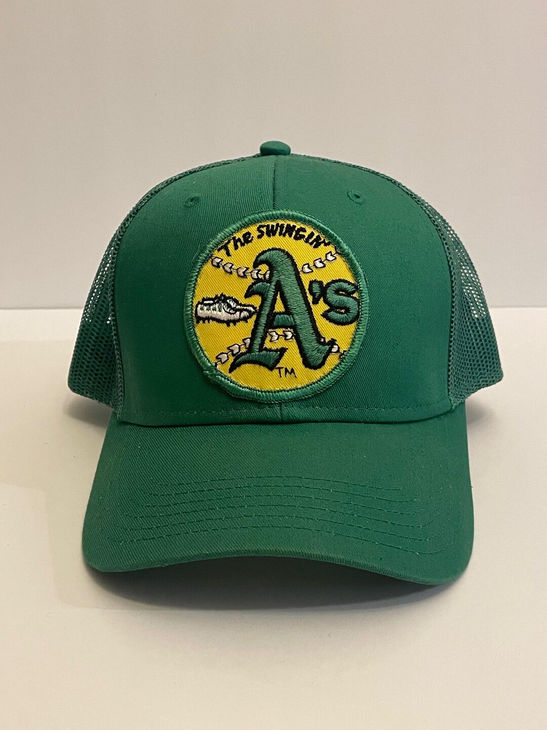 Oakland A's Trucker Cap - Patch Hand-stitched - Etsy