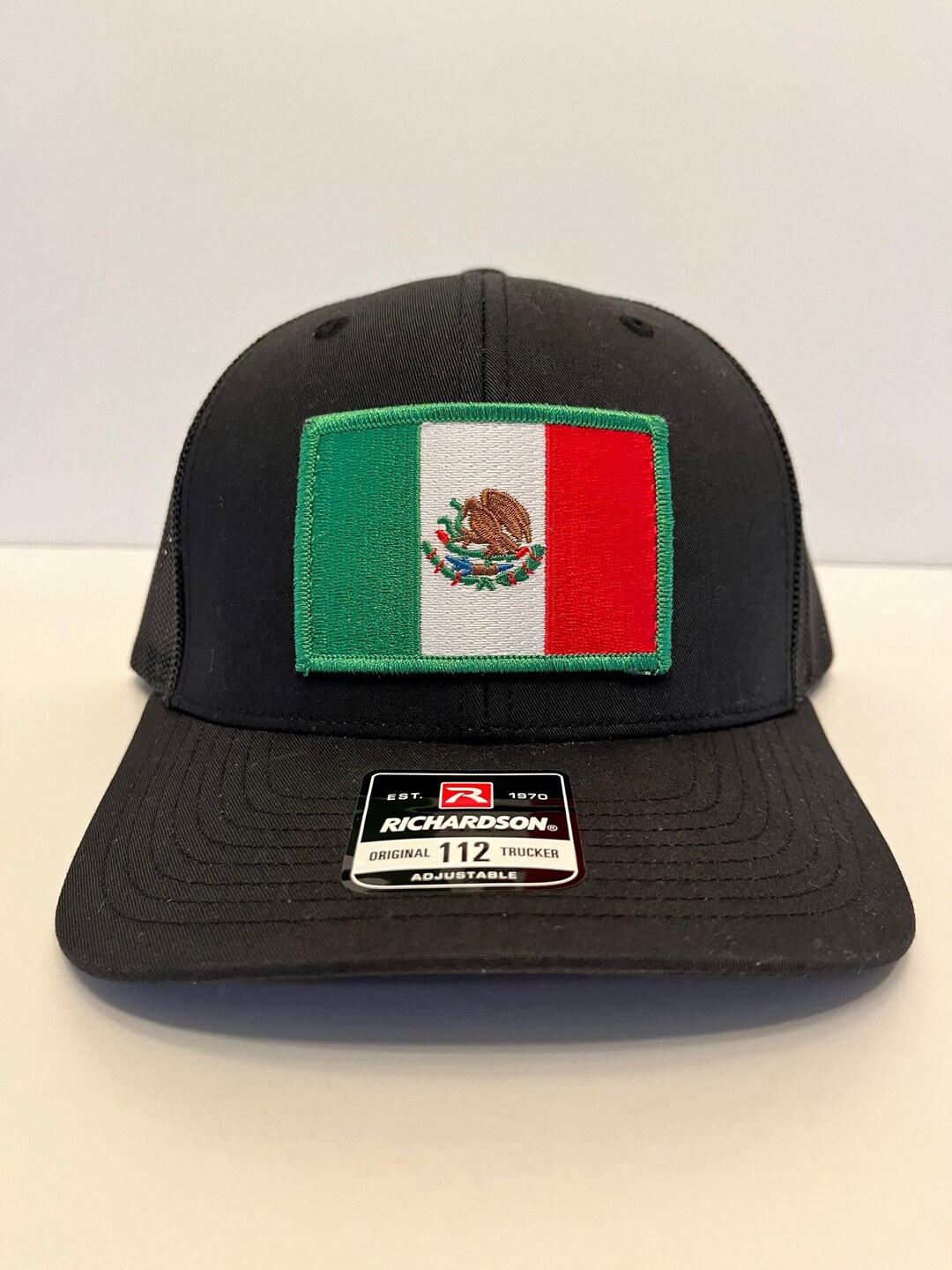 Mexico Trucker Hat - Flag Patch Hand-stitched - Etsy