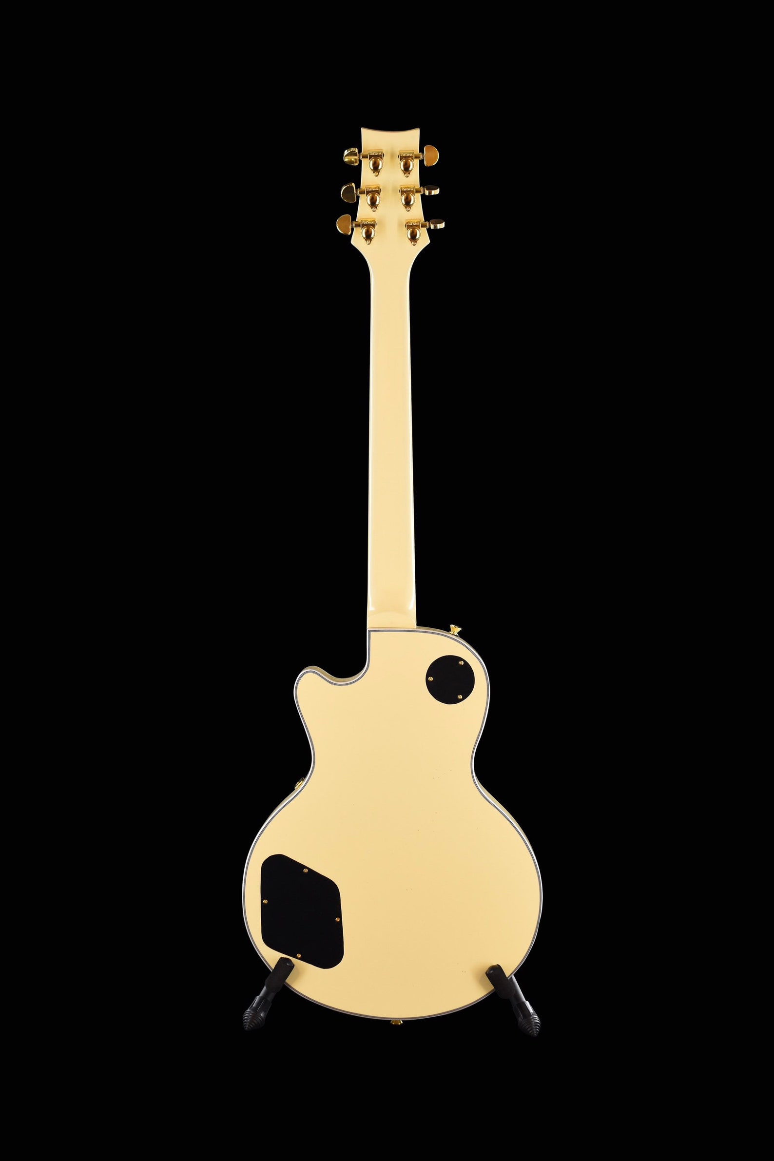 Single Cut Cream/gold Electric Guitar 6 String - Etsy