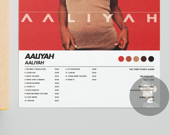Aaliyah 2001 Album Cover